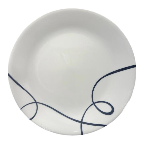 Corelle | Dining | Vintage Corelle Lia Ceramic 25 Dinner Plate Cobalt ...